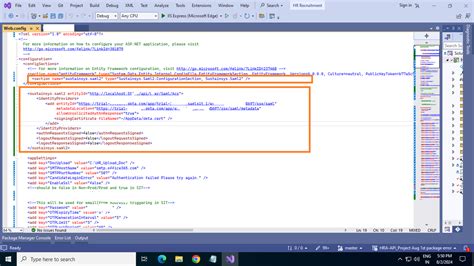 C Could Not Load Type Sustainsyssaml2webssosaml2module From Assembly Sustainsyssaml2