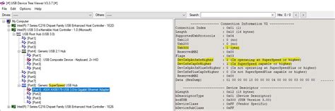 Usb Why Doesn T My USB Ethernet Card ASIX By V TOP Give Me Gbps Super User