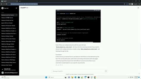 Selenium Find Element By Link Text Python Youtube