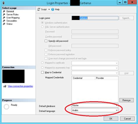 SQL Server Login Language Display Is Wrong Database Administrators Stack Exchange