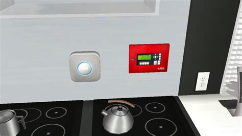 Ebonix TS4 CC Reblogs Mircom Fire Alarm Systems Wall Smoke Detector By