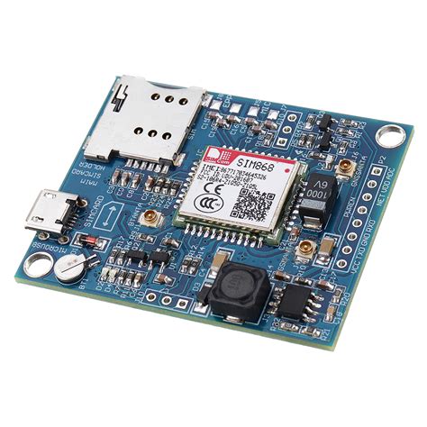 New SIM Development Board GSM GPRS Bluetooth GPS Module MHz With Micro SIM Card