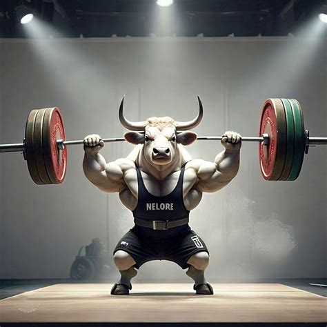 Ai产生的 公牛 举重 Pixabay上的免费图片