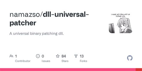 Github Namazsodll Universal Patcher A Universal Binary Patching Dll