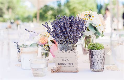 Lavender Table Settings This Charming Provence Wedding Will Sweep You