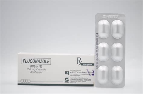 Fluconazole Diflu 150 Antifungal Capsule Sahar Pharma