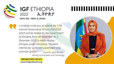 Tracy Hackshaw On Linkedin Igf2022 Addisababa Ethiopia
