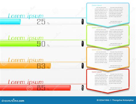 Vector Illustration Infographic Workflow Layout Diagram Design Stock Illustration Illustration