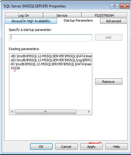 Sqldbaark How To Eliminate All Successful Backups Messages In Sql Server Error Log