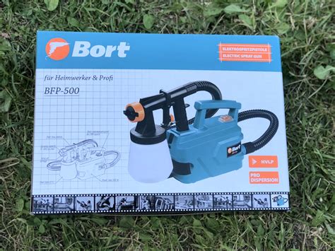 Обзор от покупателя на Распылитель электрический Bort BFP-500 ...
