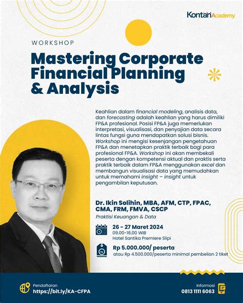 Mastering Corporate Financial Planning And Analysis