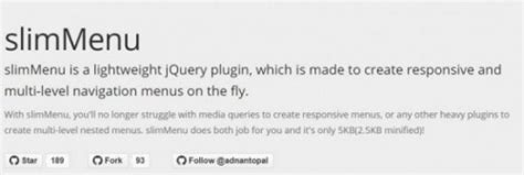 Top JQuery Plugins For Dropdown Navigation Menus