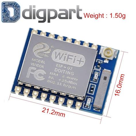 jual esp8266 esp07 esp 07 wifi module serial wifi for arduino shopee
