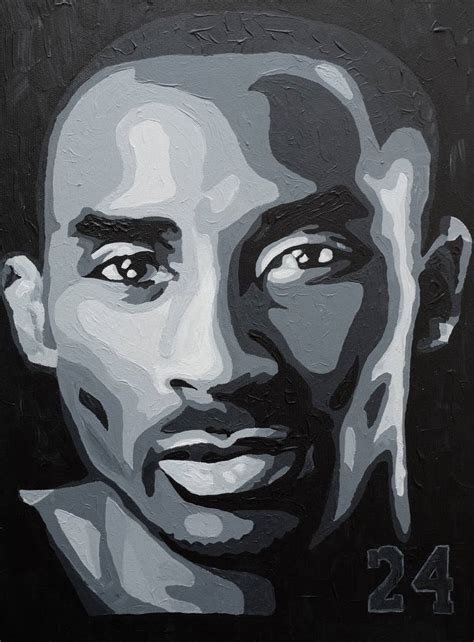Kobe Bryant Artwork Black And White At Joe Jennings Blog