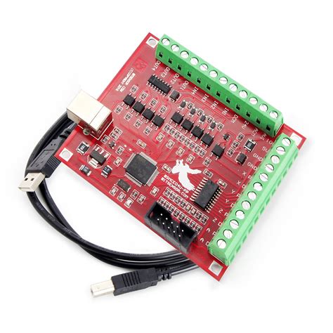 buy rattmmotor 4 axis cnc usb mach3 controller breakout board cnc