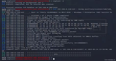 实战 使用msf渗透攻击win7主机并远程执行命令 Msf攻击指令 Csdn博客