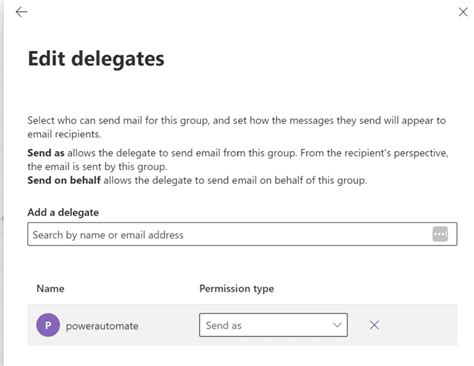 send power automate emails from a shared mailbox