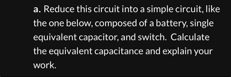 Solved 3 A Complex Capacitor Circuit Consider The Following
