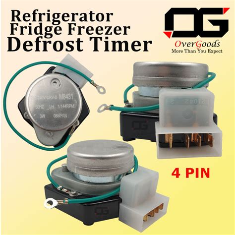 Refrigerator Fridge Freezer Defrost Timer 6 Hours 5a 13hp Timer Peti