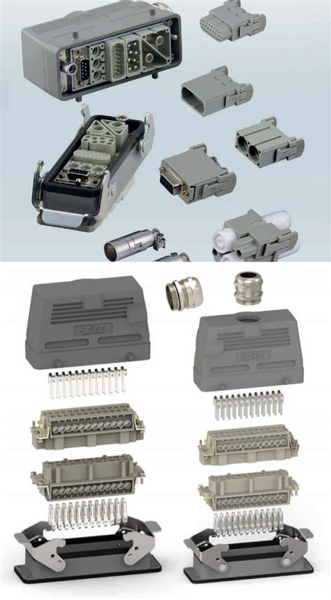 Heavy Duty Modular Rectangular Connectors Heavy Duty Modular Rectangular Connectors