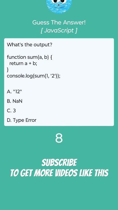 Guess The Answer Interview Questions Quiz Javascript React 15