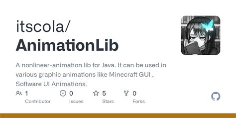 Github Itscolaanimationlib A Nonlinear Animation Lib For Java It Can Be Used In Various