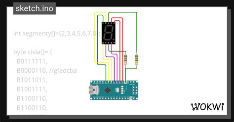 Segment Wokwi ESP STM Arduino Simulator Segment Wokwi ESP STM Arduino Simulator