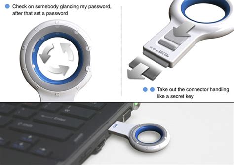 Combination Lock USB Concept