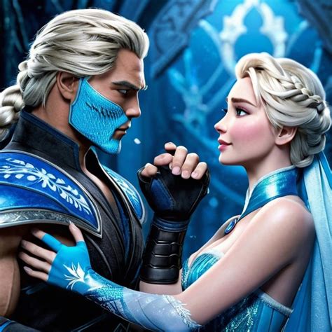 Elsa And Sub Zero 3 By Mraldenrd05 On Deviantart