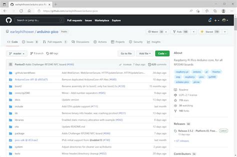 The Arduino Raspberry Pi Picorp2040 Ethernet V211