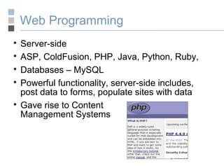 Web Development Ppt