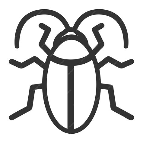 Premium Vector Cockroach Vector Element