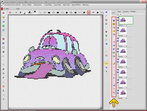 Animations On Graphic LCD GLCD Bitmap LCD Software Tool Blog About GLCD Displays And
