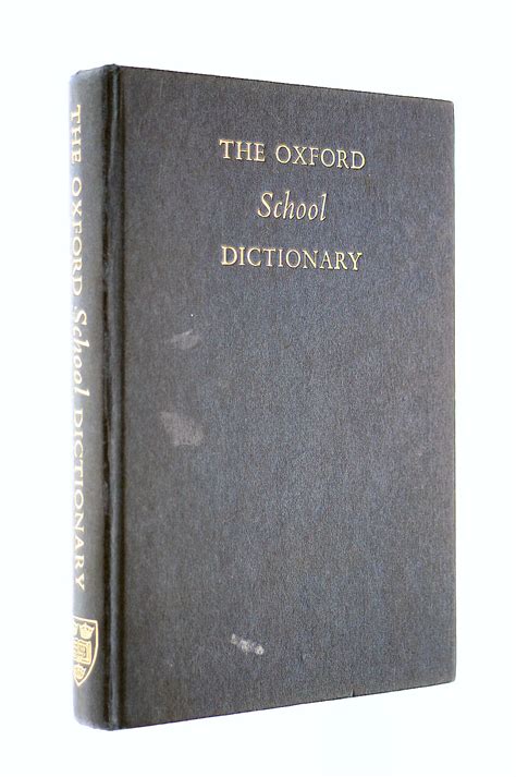 The Oxford School Dictionary
