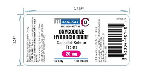 Dailymed Oxycodone Hcl Controlled Release Tablet Oxycodone Hcl Controlled Release Tablet