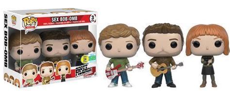 Sex Bob Omb 3 Pack SDCC Prices Funko POP Movies New Loose Values