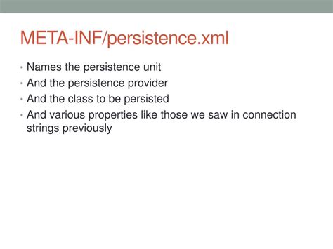 ppt the java persistence api powerpoint presentation free download