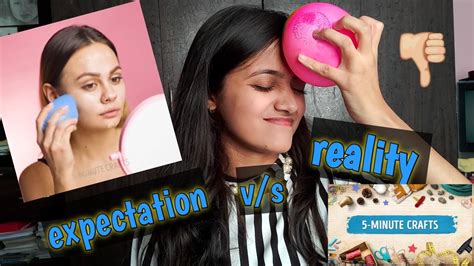 Testing Out Viral Makeup Hacks By 5 Minute Crafts Anshika Soni Youtube