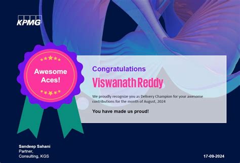 Vishwanath Reddy H Posted On Linkedin