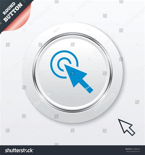 Mouse Cursor Sign Icon Pointer Symbol Stock Vector Royalty Free