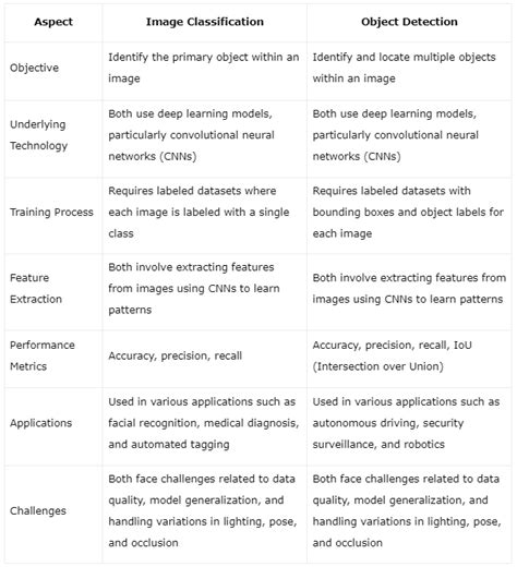 guide to image classification and object detection