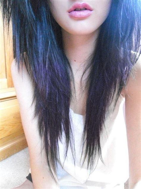 Choppy Layered Scene Hair