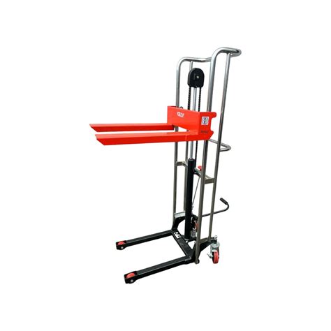 Weldon Handmatige Stapelaar Met Vorken En Paltform 15 Meter 400kg