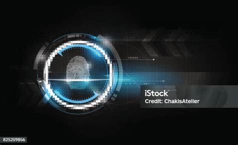 지문 추상 미래 기술 배경 보안 시스템의 개념 벡터 일러스트 레이 션 지문에 대한 스톡 벡터 아트 및 기타 이미지 지문 컴퓨터 네트워크 개념 Istock