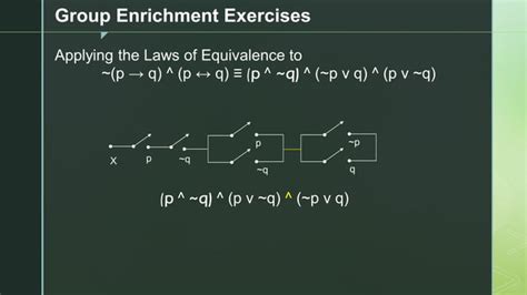 formal logic lesson 6 switching circuits pdf
