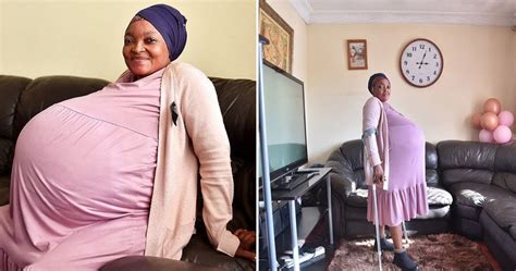 Woman Pregnant With 10 Babies