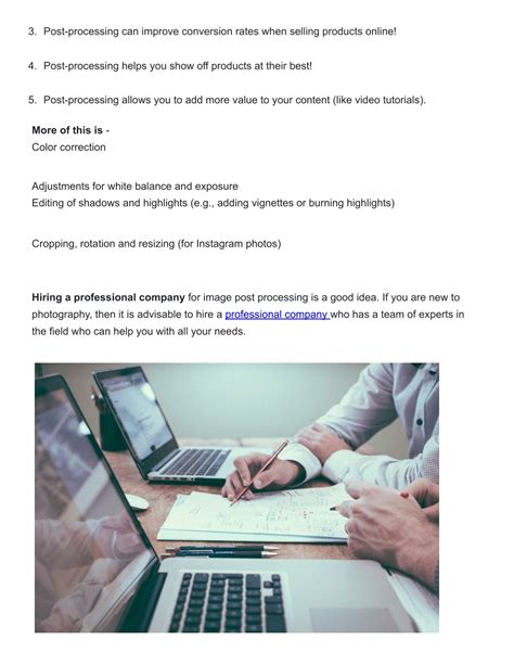 Ppt What Is Post Processing And Why Its Important In Product