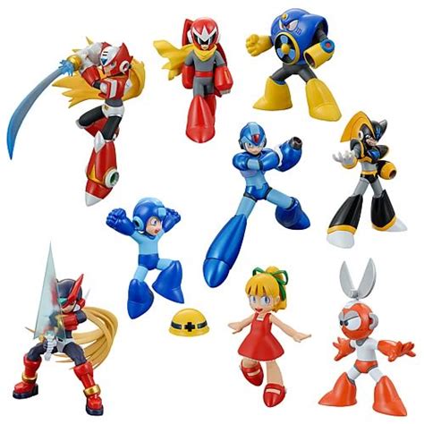 Mega Man Trading Figures Display Box Entertainment Earth