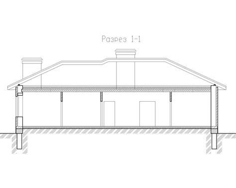 Проект дома из газосиликатных блоков 150 Г 24