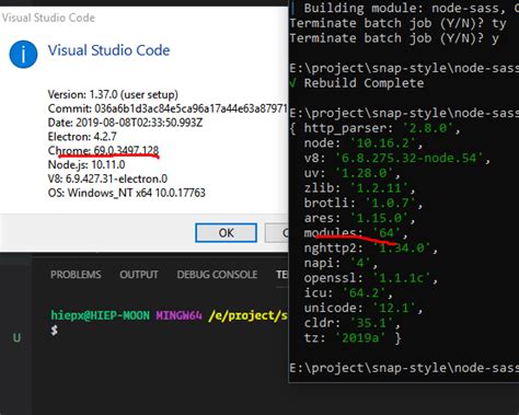 Problem With Using Node Sass Alongside Electron On Ubuntu 1604 · Issue